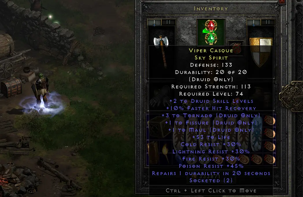 Iso: Your Godly Tornado Druid 2s Rare Pelts - Topic - d2jsp