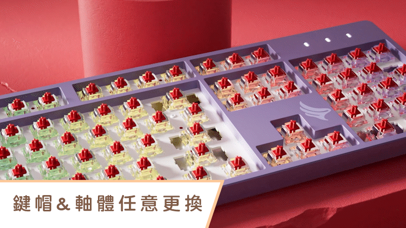 嘖嘖 | 【VANLIN VL01潮流機械鍵盤】4 件式自由搭× 磁吸公仔・兼具實力與萌感的好夥伴