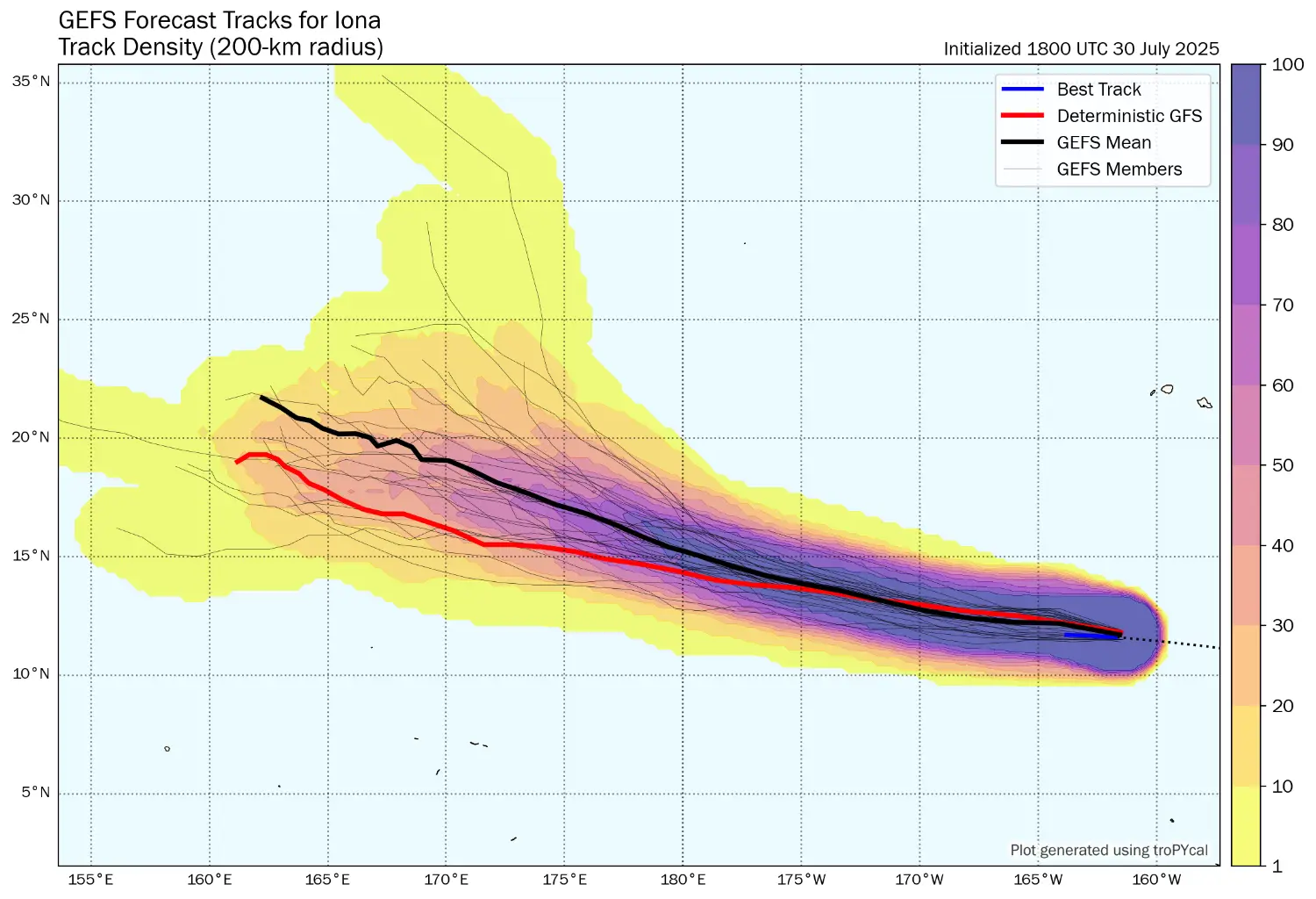 Re: [颱風] 01C艾歐娜 底層強撐 即將跨日 - 看板 TY_Research - 批踢踢實業坊